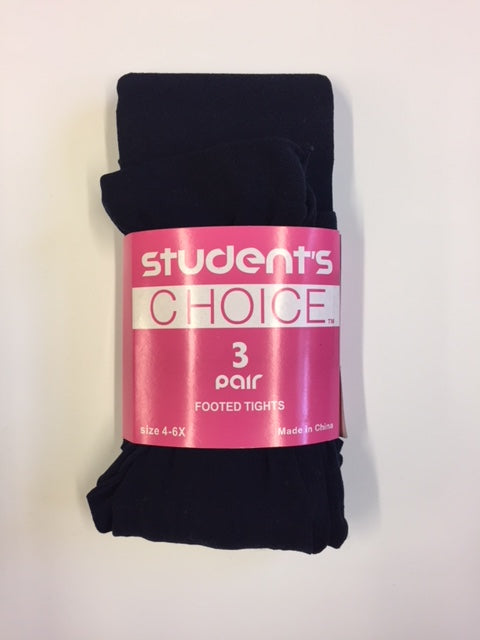 BBA Warm Weather Tights - Navy - 3 Pack – Mr. G’s Embroidery Uniform Store